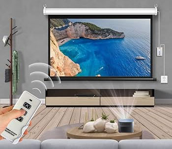 Apollo Motorized Screen is a USA brand, best 70" 96"...